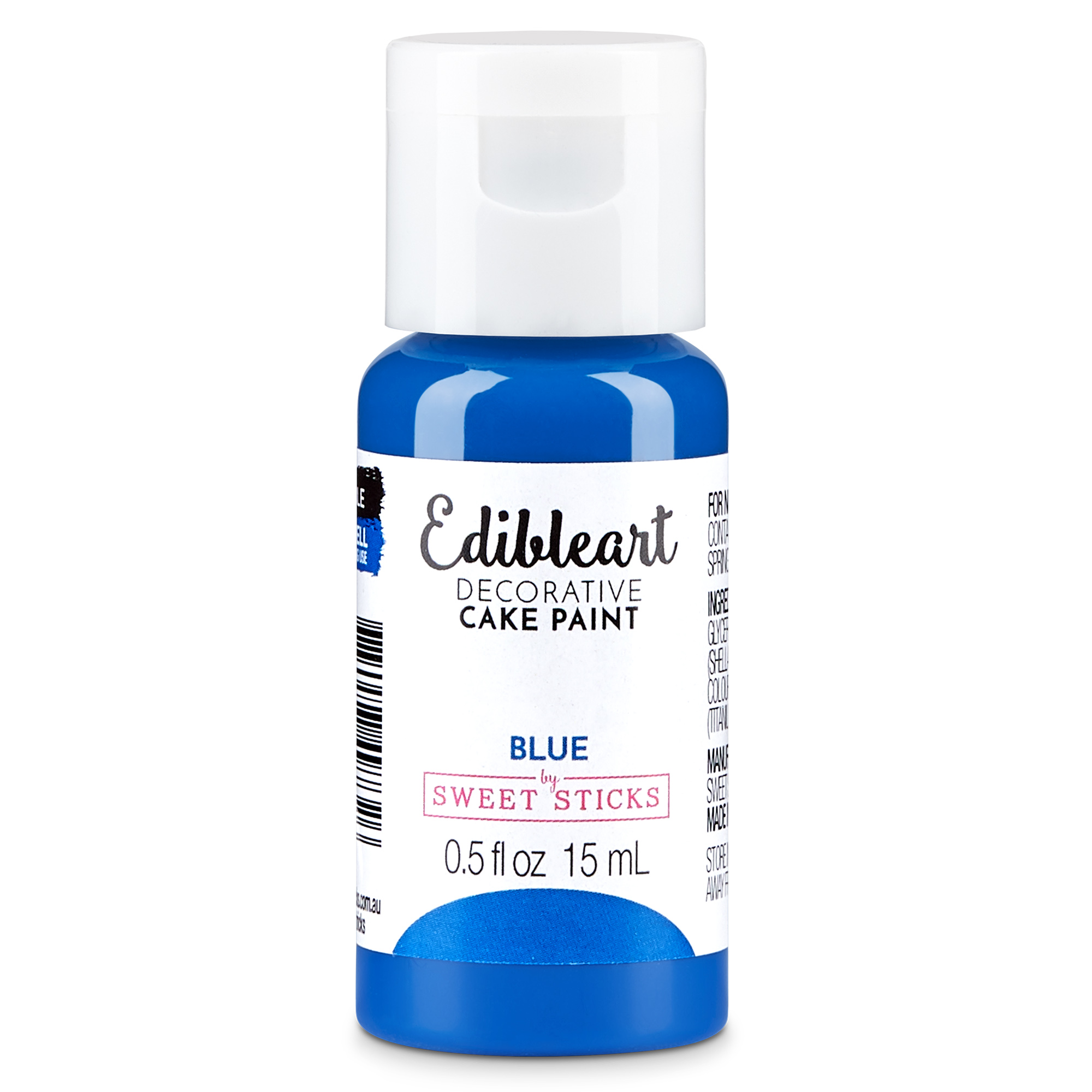 Shop Blue Edible Art Paint 15ml Bottles | Icinginks