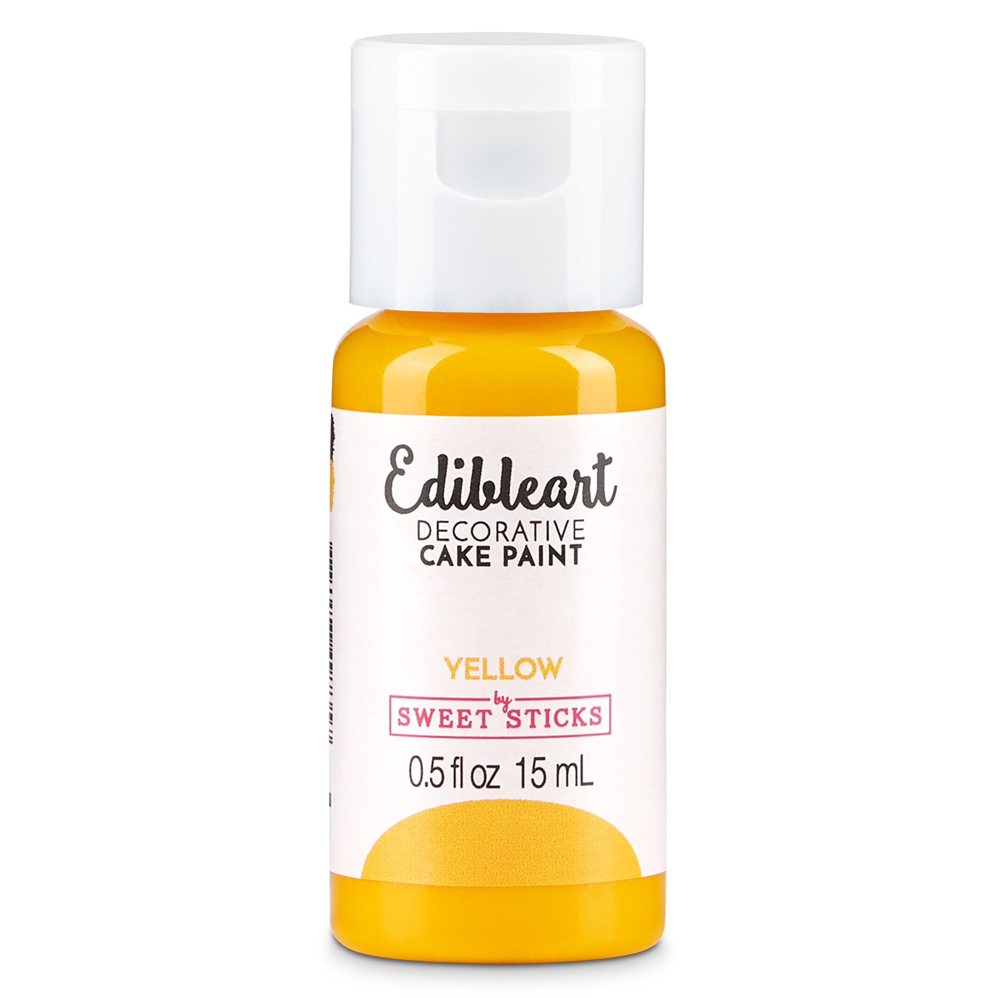 Yellow Edible Art Decorative Cake Paint 15ml | Ready to Use Food Paint