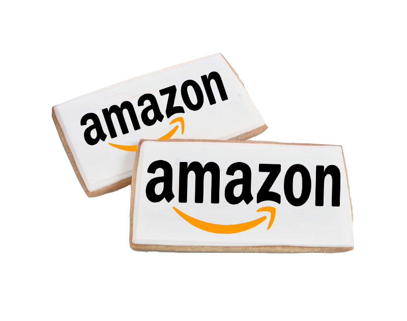 Custom Printed Rectangle Sugar Cookies with Your Logo