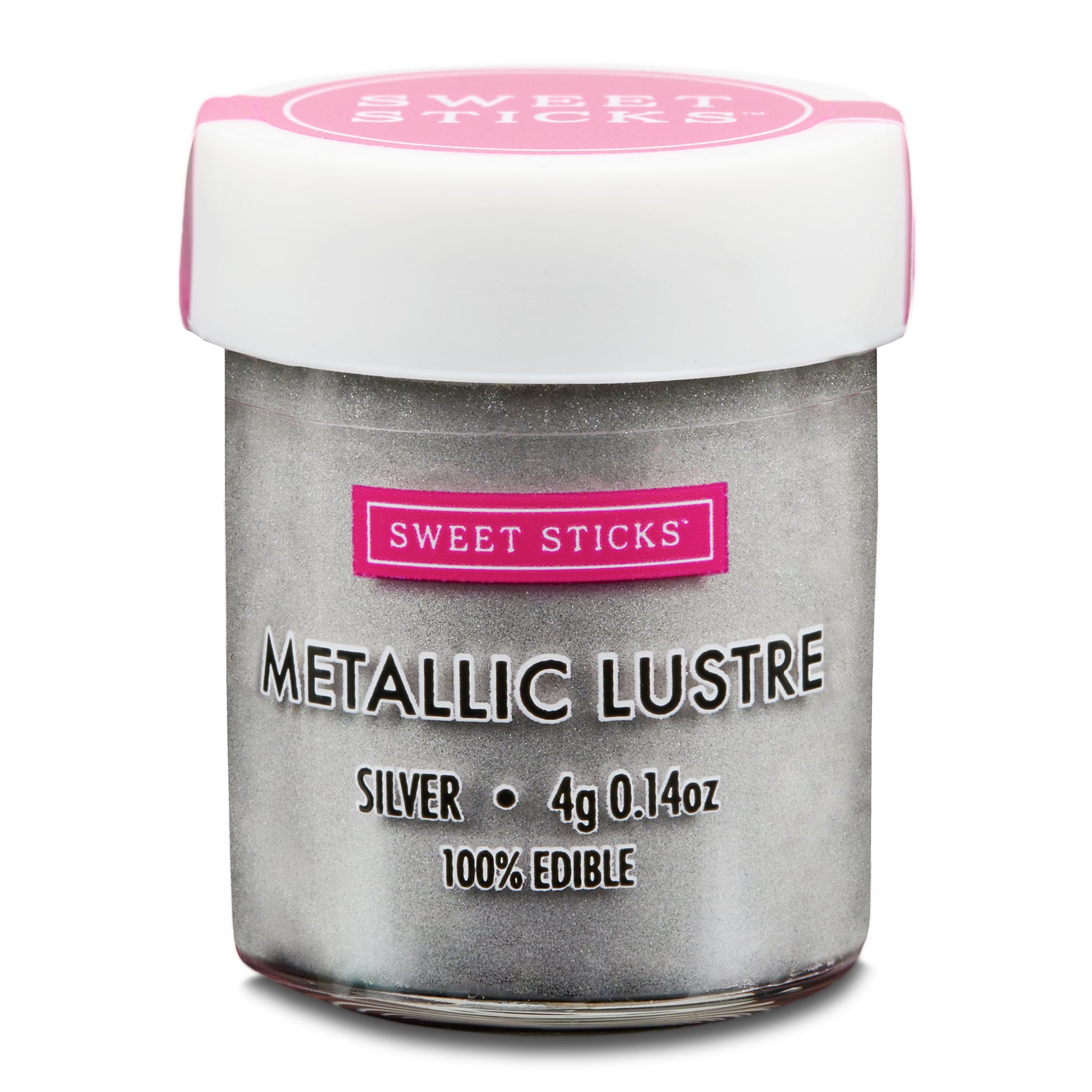 Edible Silver Lustre Dust Cake Decorating Powder | Icinginks