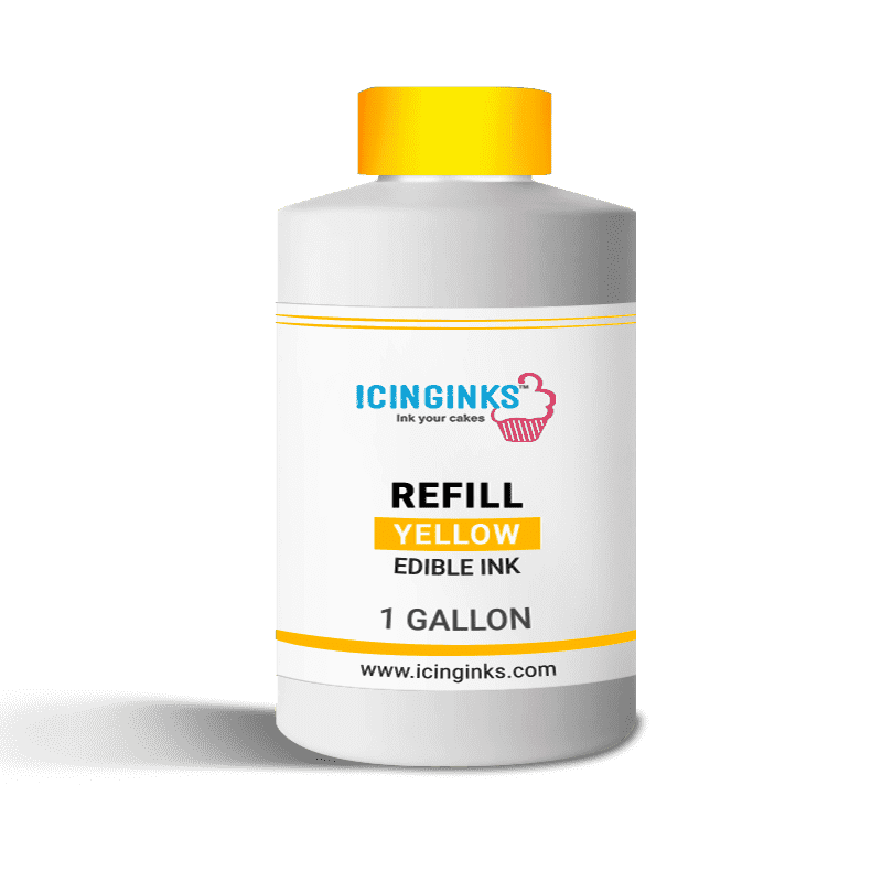 Ink to Refill Canon Printer Cartridges – Yellow Edible Ink