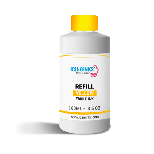Shop Yellow Edible Ink for Epson Printers | Icinginks