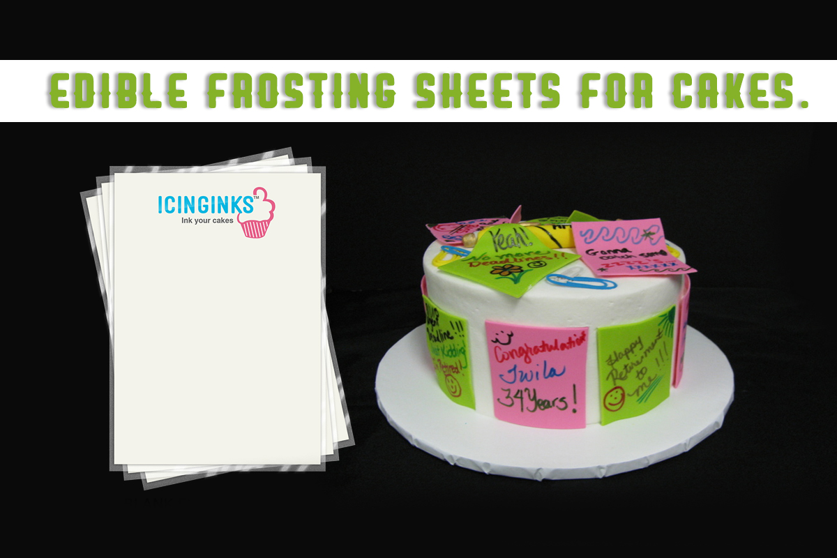 Use Edible Ink Markers in Stylish Cake Decoration | Icinginks