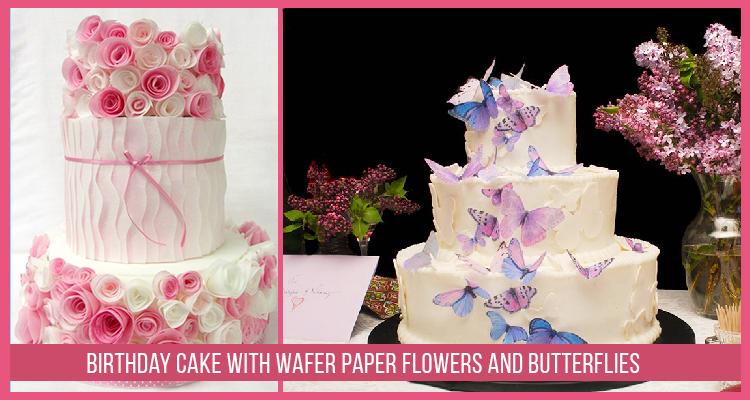 How To Make Butterflies, Flowers Using Icinginks Edible Wafer Paper?